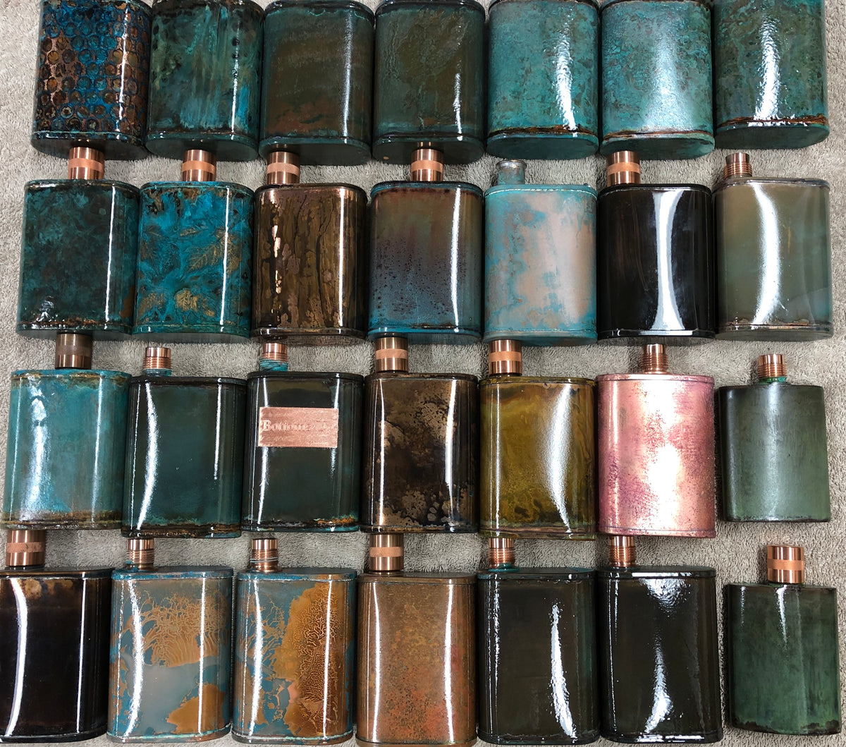Artisan Custom Flask Collection – Vermont Copper Inc.