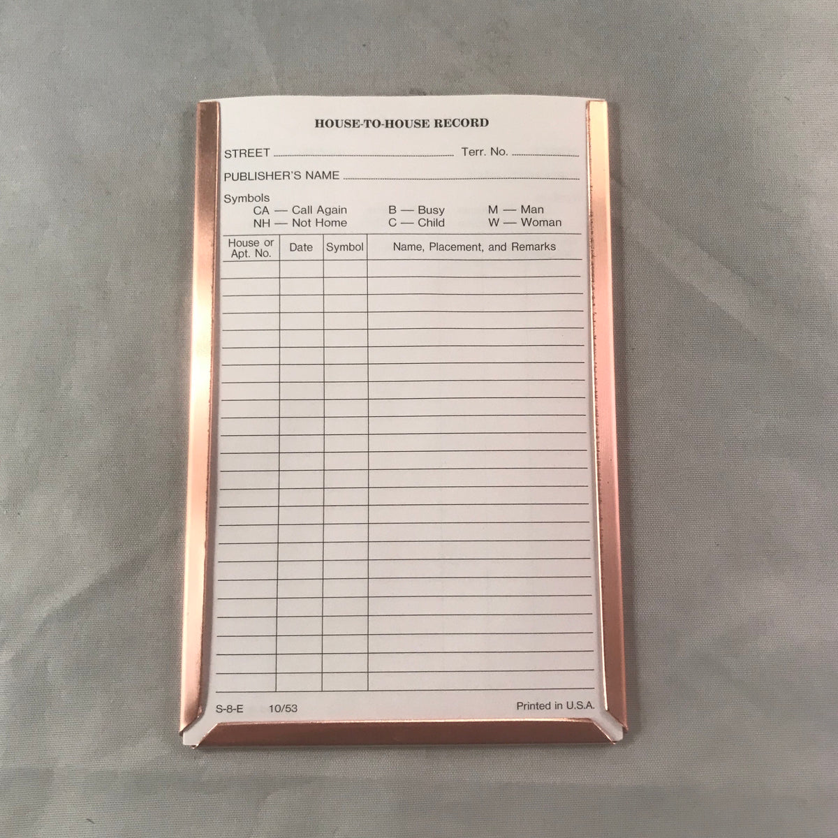 JW Copper House to House Record Holder – Vermont Copper Inc.